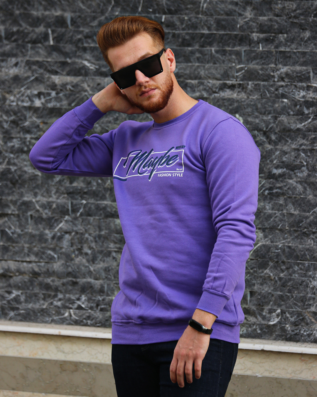 دورس "FASHION STYLE" بنفش کد 8575 - فروشگاه پوشاک M2Mode